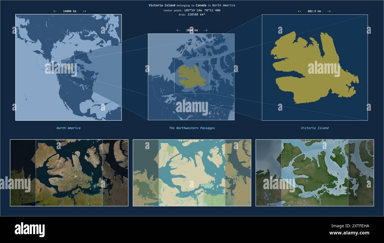 Victoria Island in the The Northwestern Passages - belonging to Canada ...