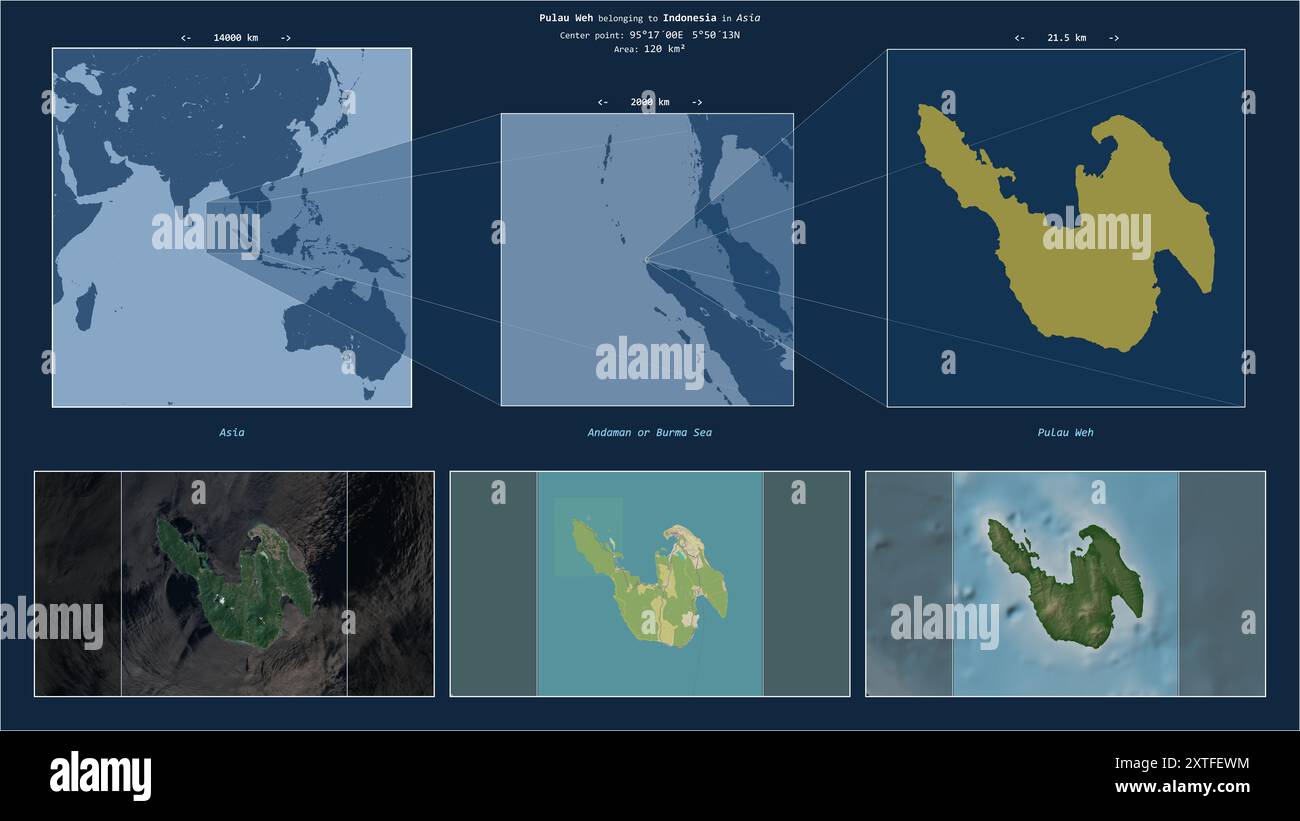 Pulau Weh in the Andaman or Burma Sea - belonging to Indonesia ...