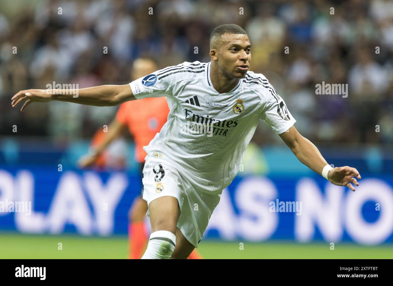 Mbappe real madrid celebration hi-res stock photography and images - Alamy