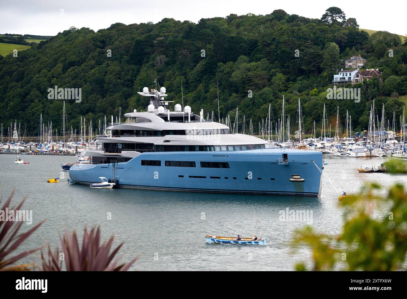 Aviva mega yacht, super yacht, yacht, yachts, owned by British billionaire businessman Joe Lewis ...