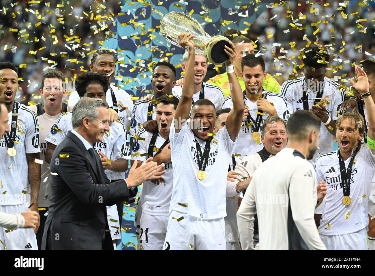 WARSAW - Thibaut Courtois, Dani Carvajal, Eder Militao, David Alaba ...