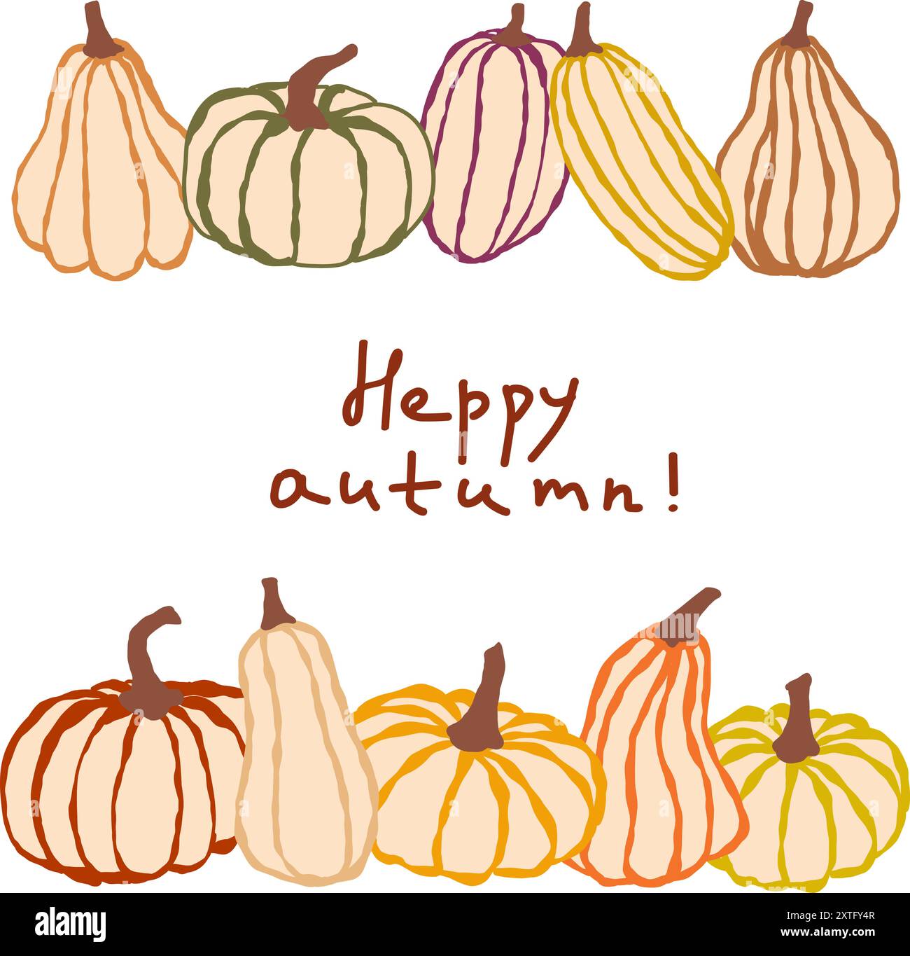 Autumn garden display Stock Vector Images - Alamy