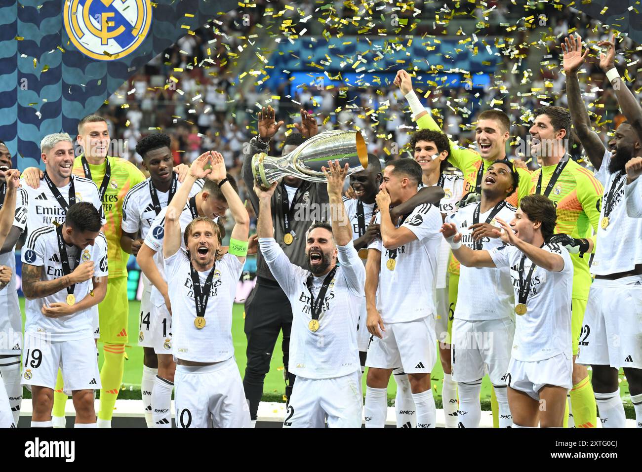 WARSAW - Thibaut Courtois, Dani Carvajal, Eder Militao, David Alaba ...