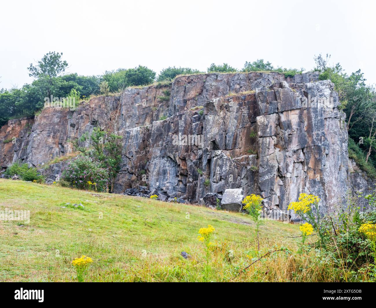 July 2024 - Black rock, Cheddar Gorge, Somerset, England, UK Stock ...