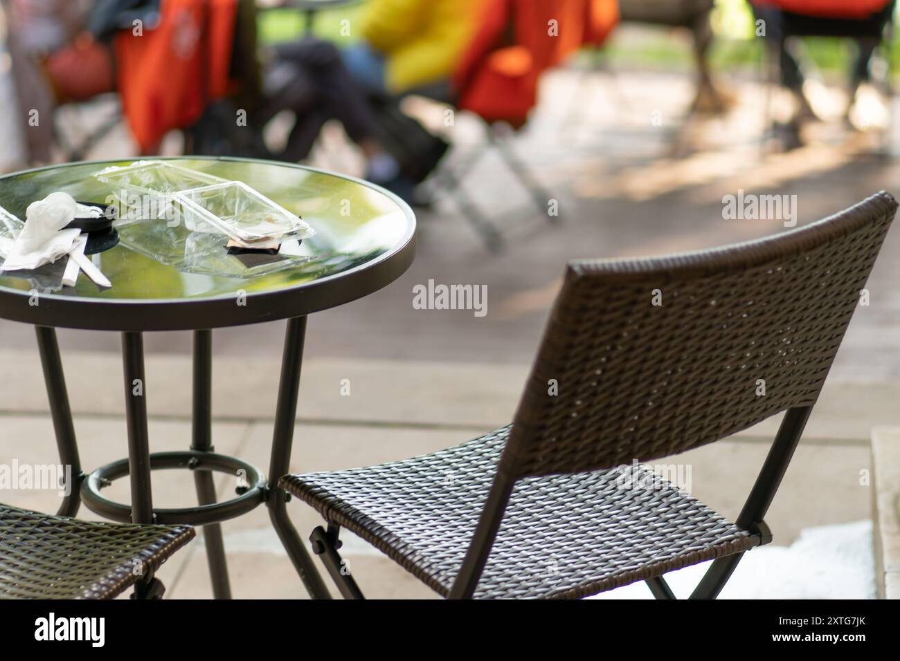 Kitchen compost pail sorting waste hi-res stock photography and images ...