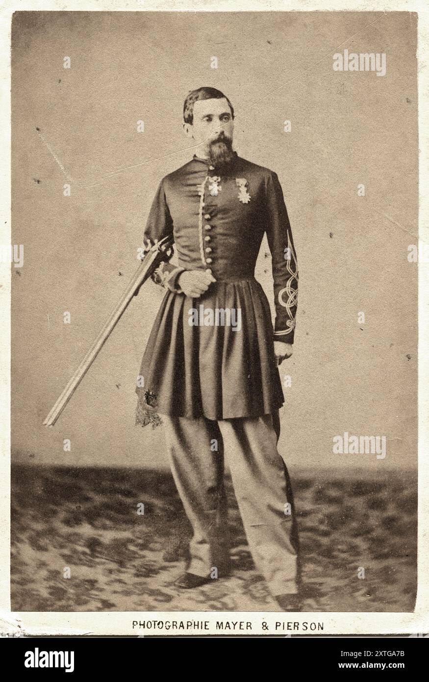 Jules Gérard by Mayer & Pierson, circa 1865 Stock Photo - Alamy