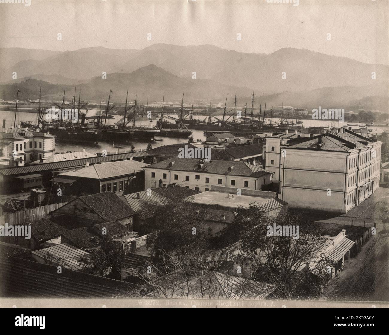 Harbor, Caucasus, by Dmitry Ermakov, circa 1890 Stock Photo - Alamy