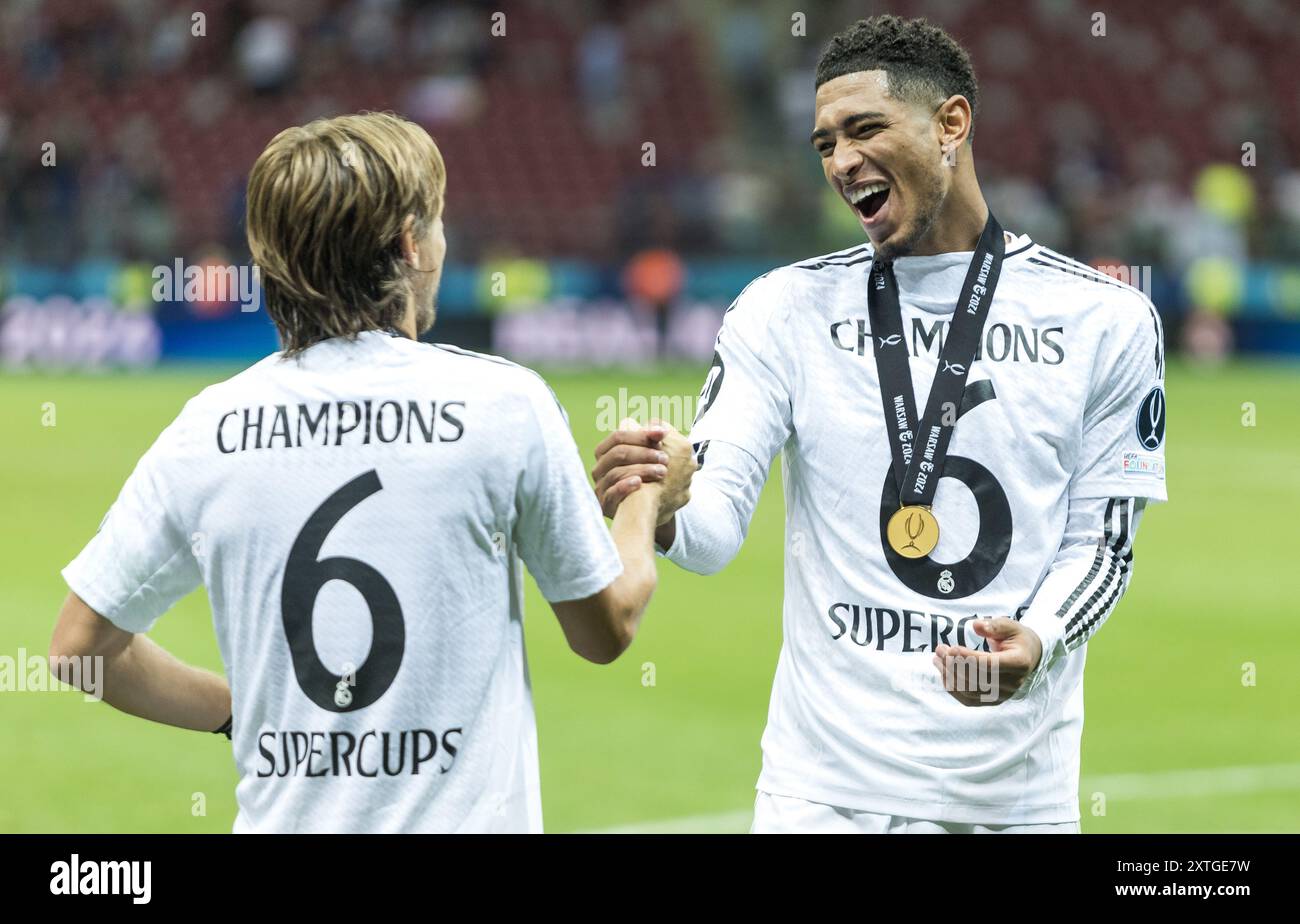 Stadion Narodowy, Warsaw, Poland. 14th Aug, 2024. UEFA Super Cup ...