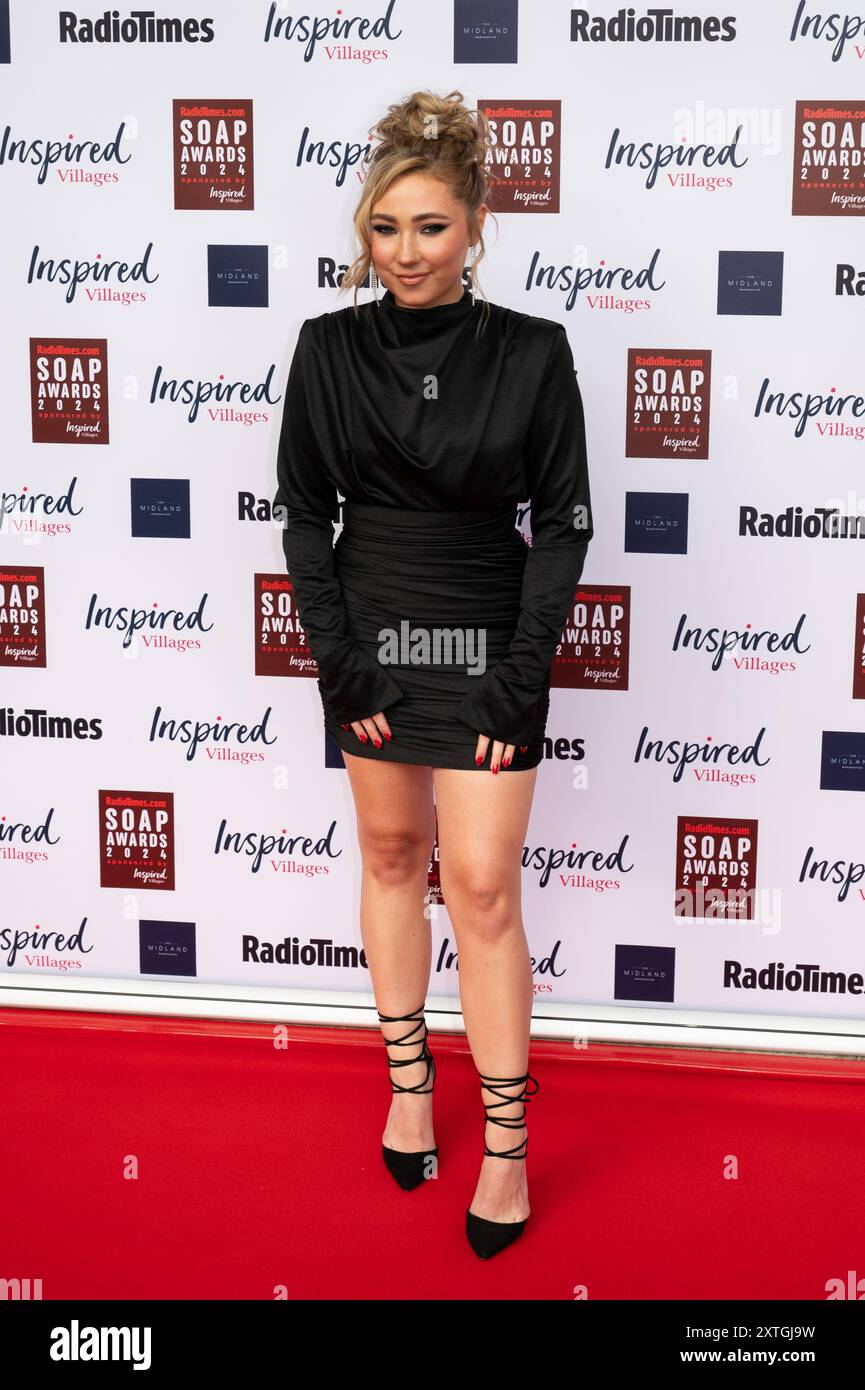 Stars from Eastenders, Hollyoaks, Coronation Street and Emmerdale arrive at the Midlands Hotel ...