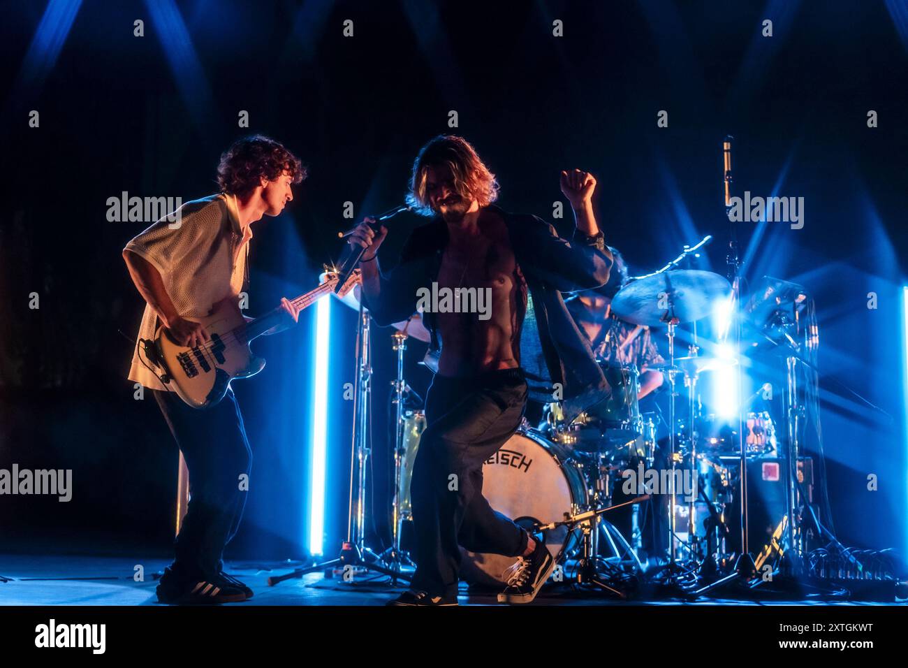 The French Saints, a duo composed of Alessandro De Santis and Mario ...