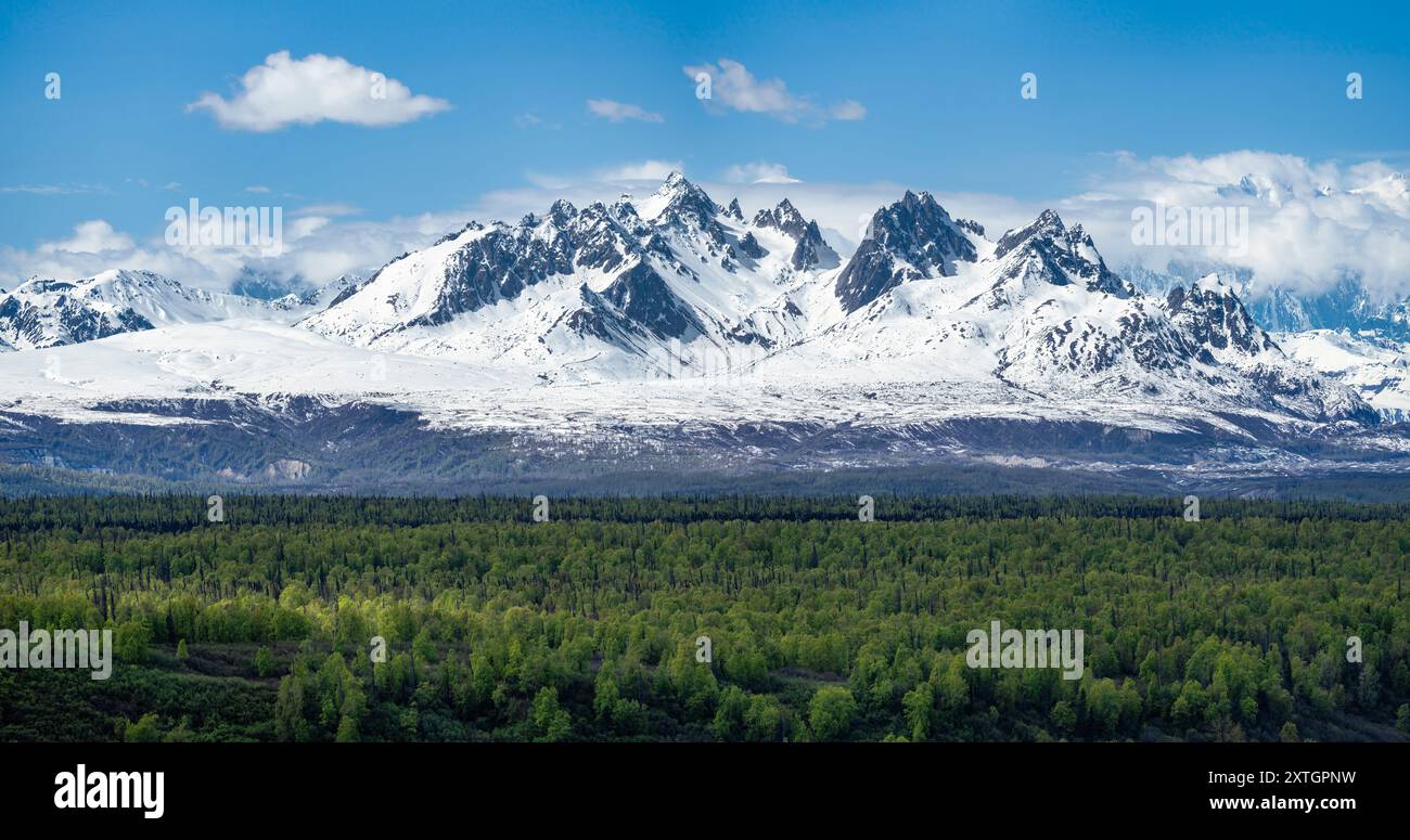 Alaska range hi-res stock photography and images - Alamy