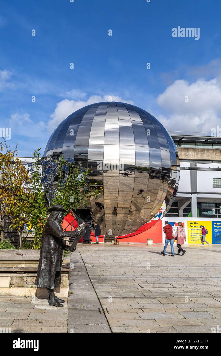 Bristol , UK - October 28, 2023: At-Bristol on the Millennium Square ...