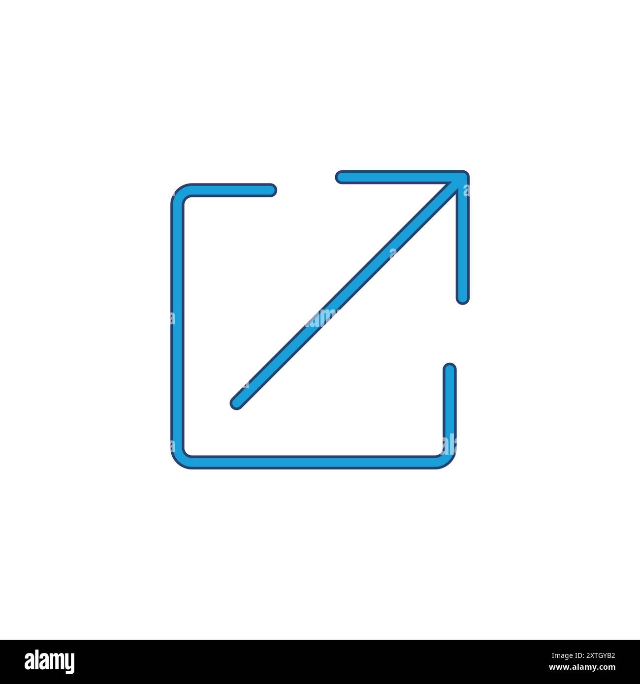 Share icon vector. Sharing vector icon Stock Vector Image & Art - Alamy