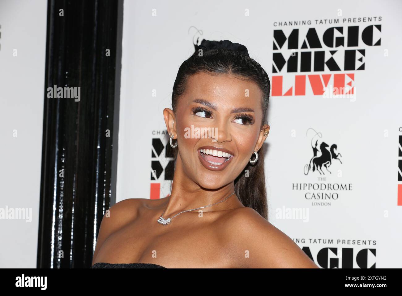 Zara Deniz attends ‘Love Island’ summer soiree at ‘Magic Mike Live ...