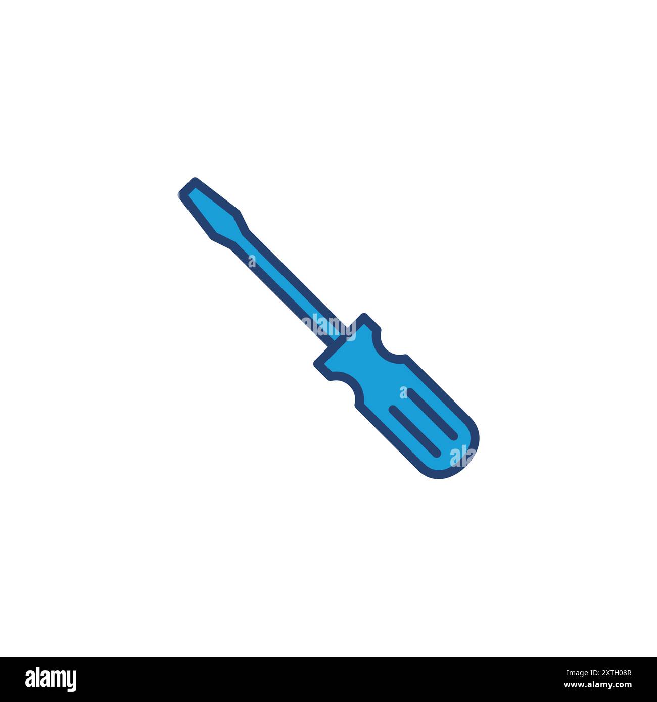 Screwdriver icon vector. tools icon vector Stock Vector Image & Art - Alamy