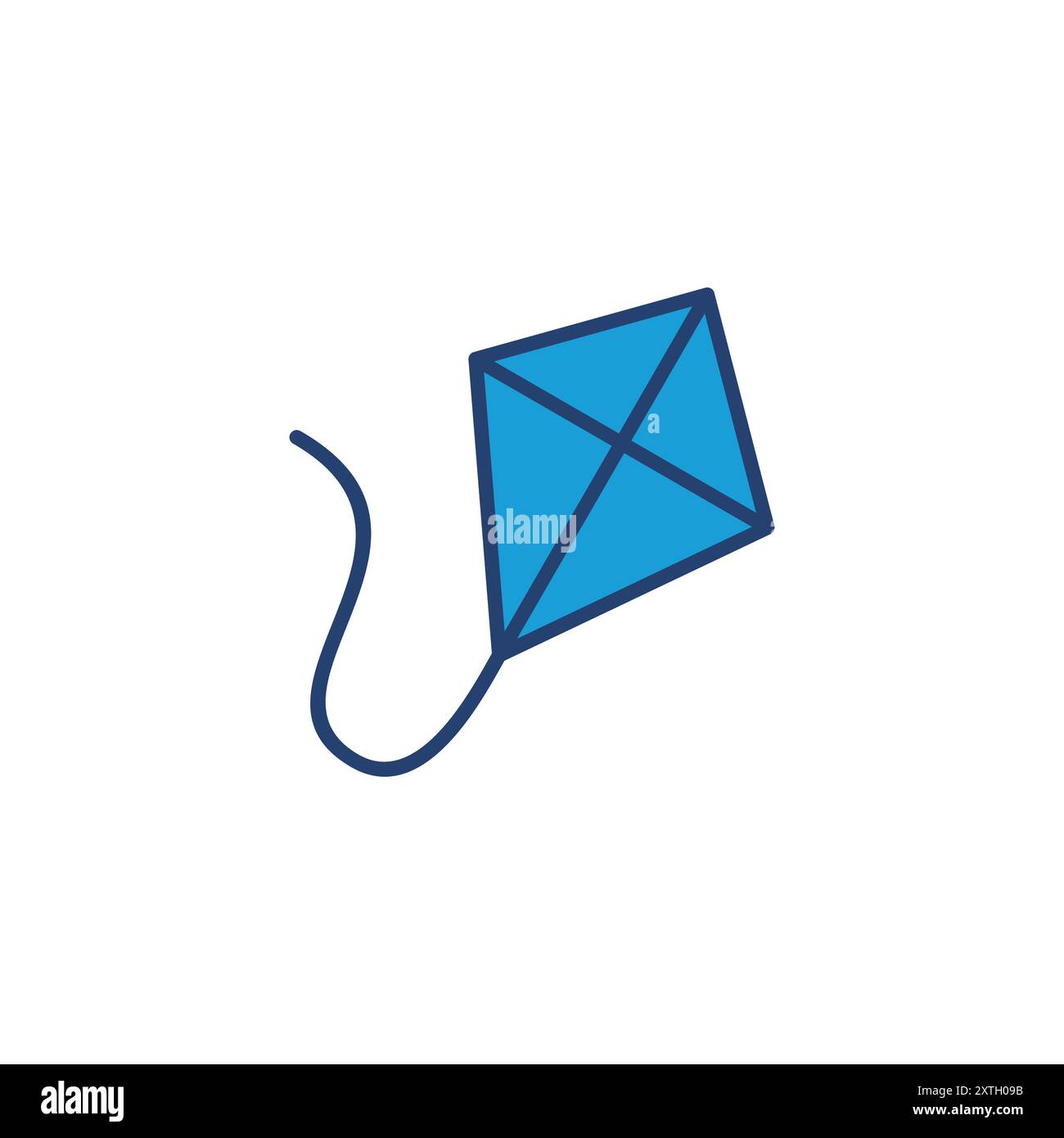 Kite icon vector. kite vector icon Stock Vector Image & Art - Alamy