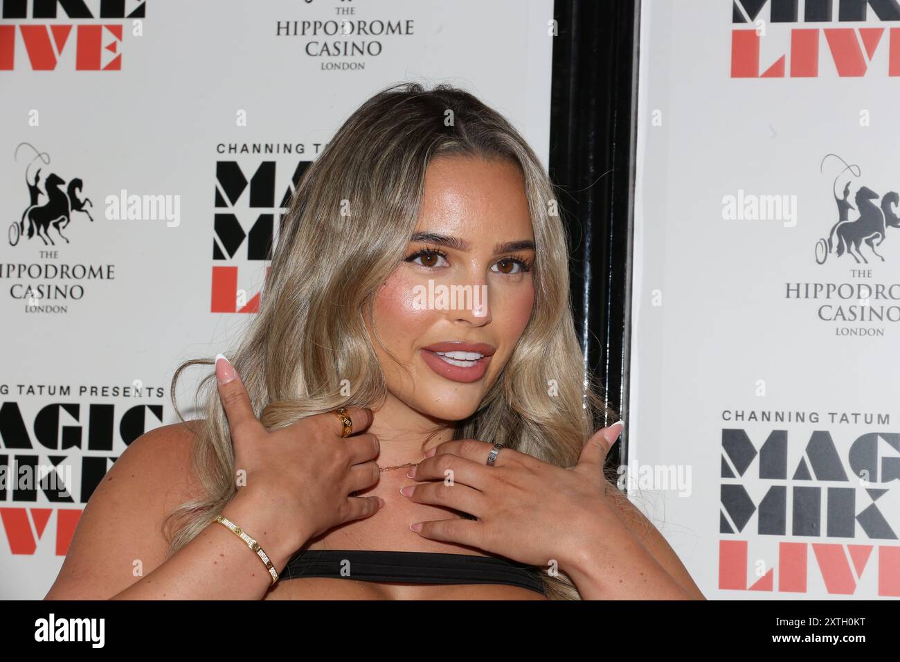 Ella Barnes attends ‘Love Island’ summer soiree at ‘Magic Mike Live ...