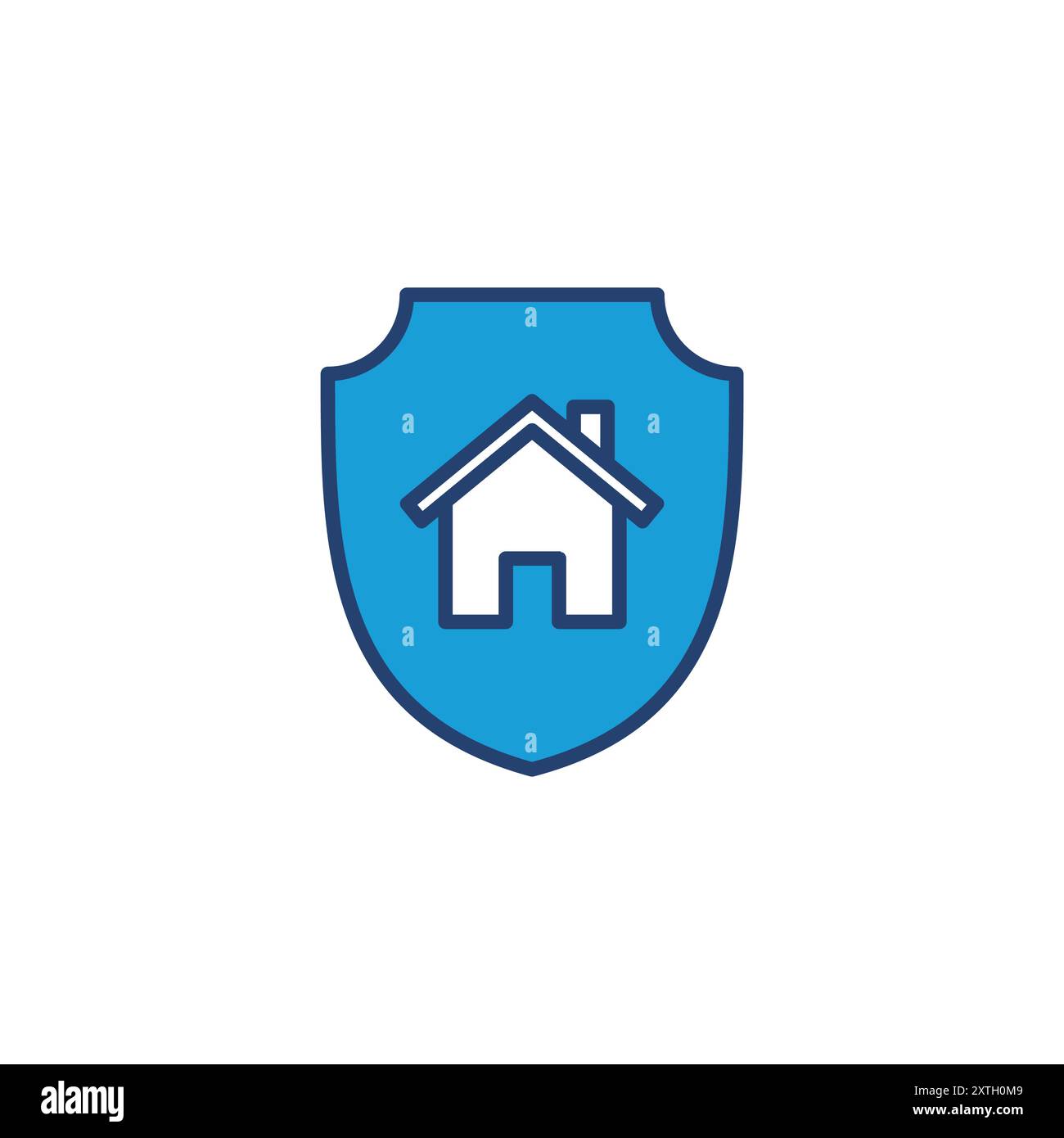 home insurance icon vector. home protection icon Stock Vector Image ...