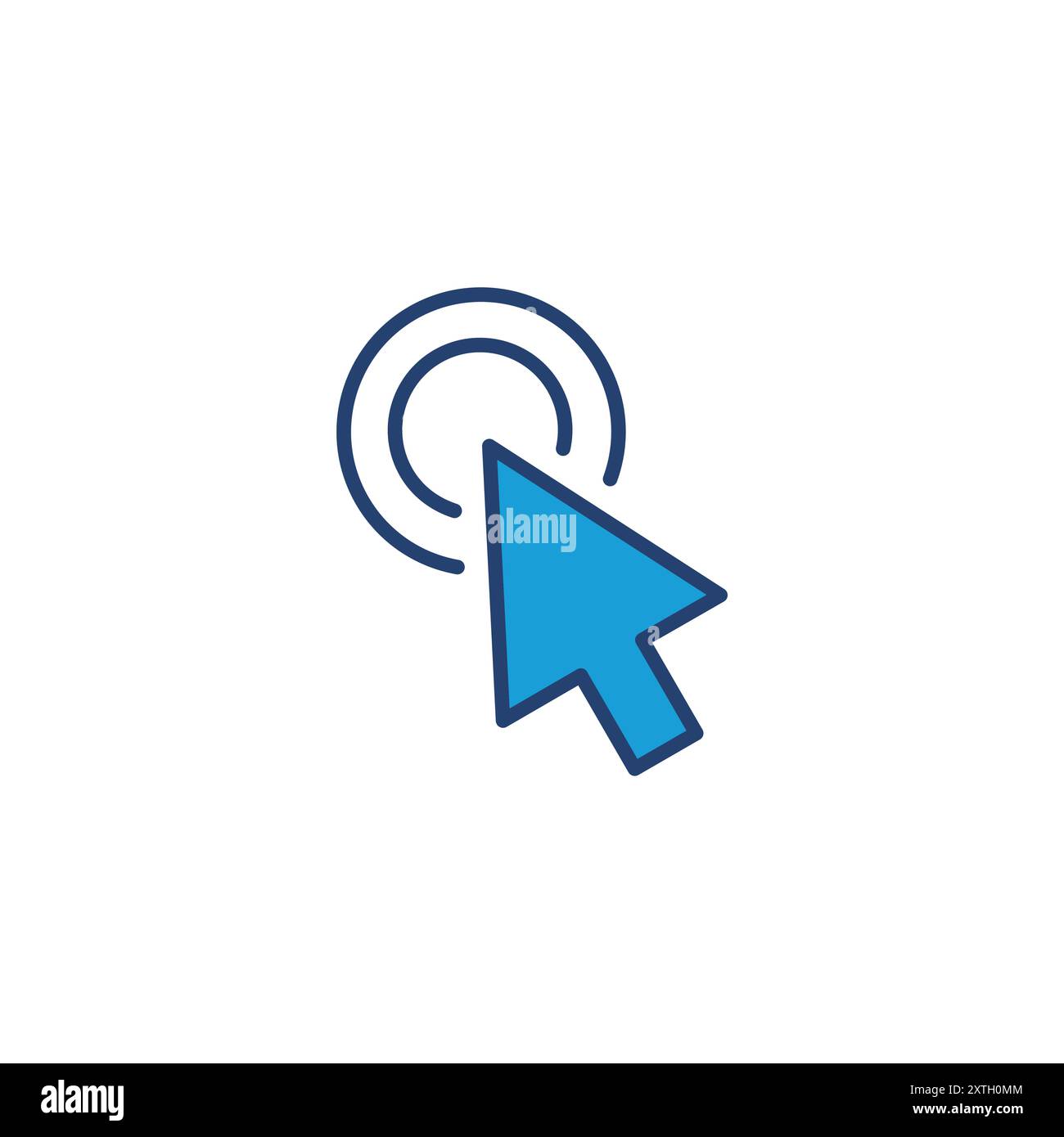 Click icon vector. pointer arrow icon. cursor icon vector Stock Vector Image & Art - Alamy