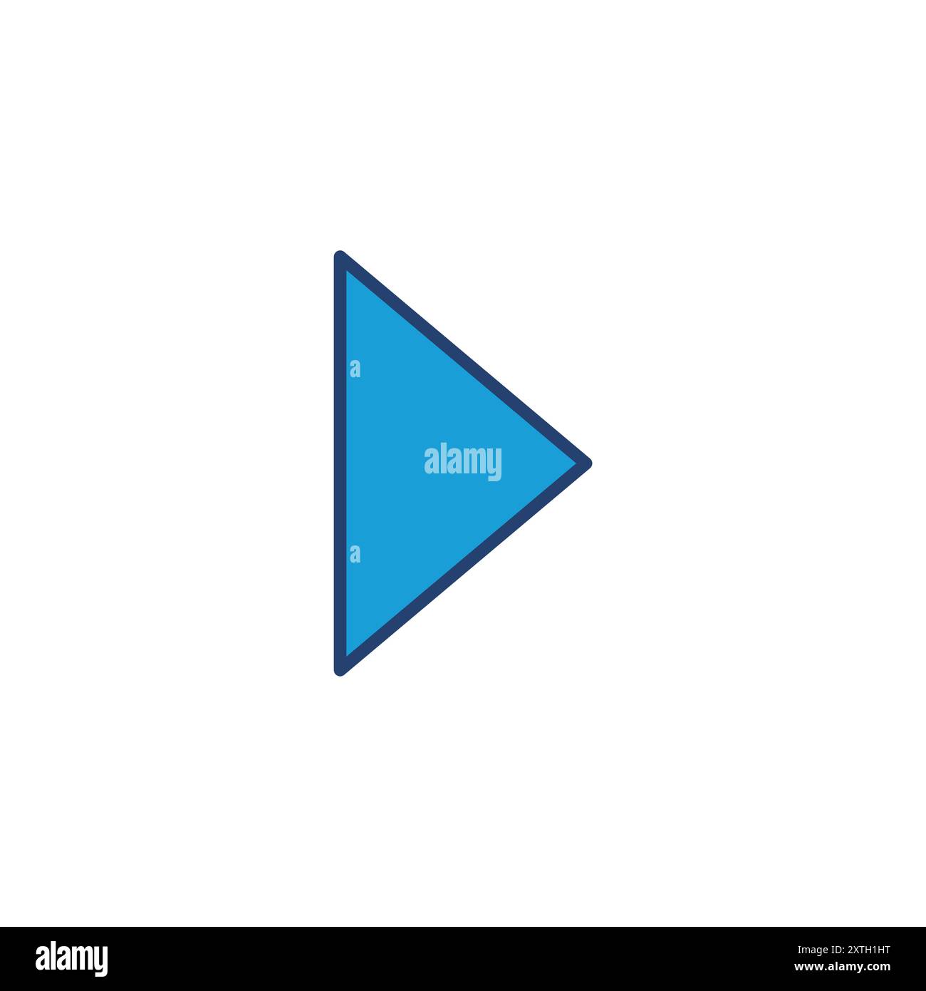 Arrow icon vector. Arrow symbol. Arrow sign for your web design Stock ...