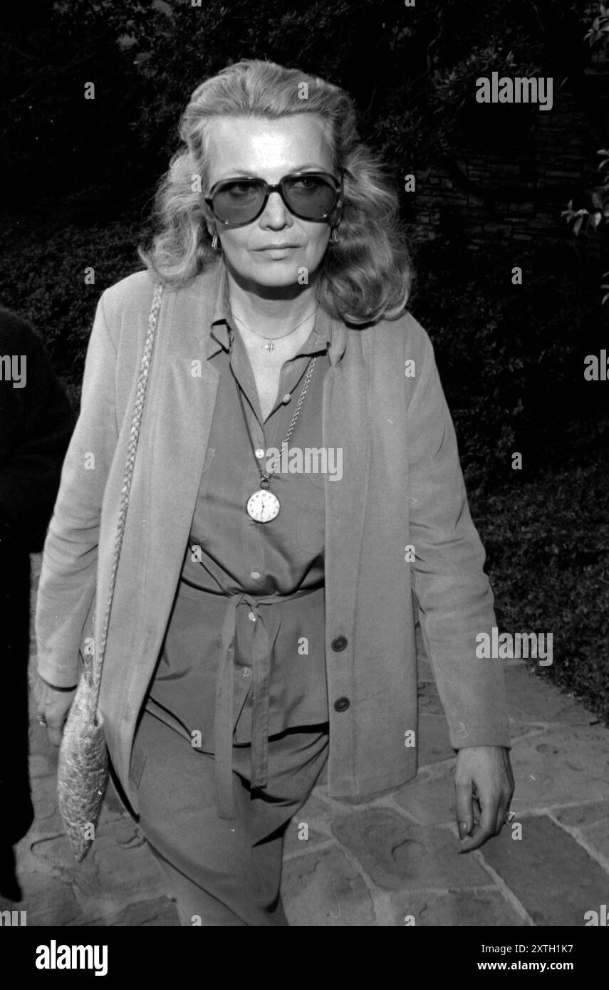 Gena Rowlands Circa 1981 Credit: Ralph Dominguez/MediaPunch Stock Photo ...