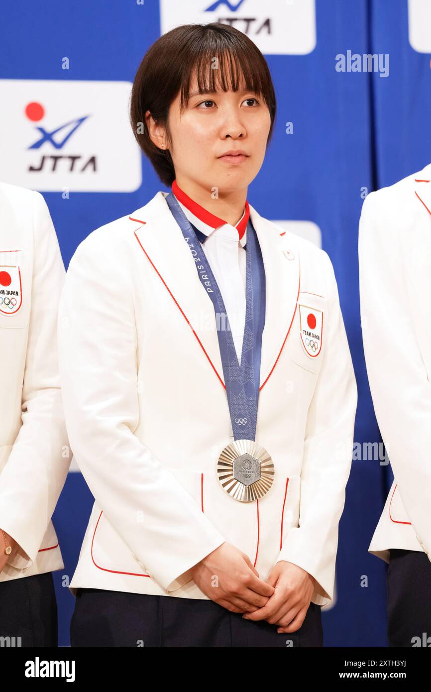 Miu Hirano (JPN), AUGUST 13, 2024 - Table Tennis : Japan Table Tennis ...
