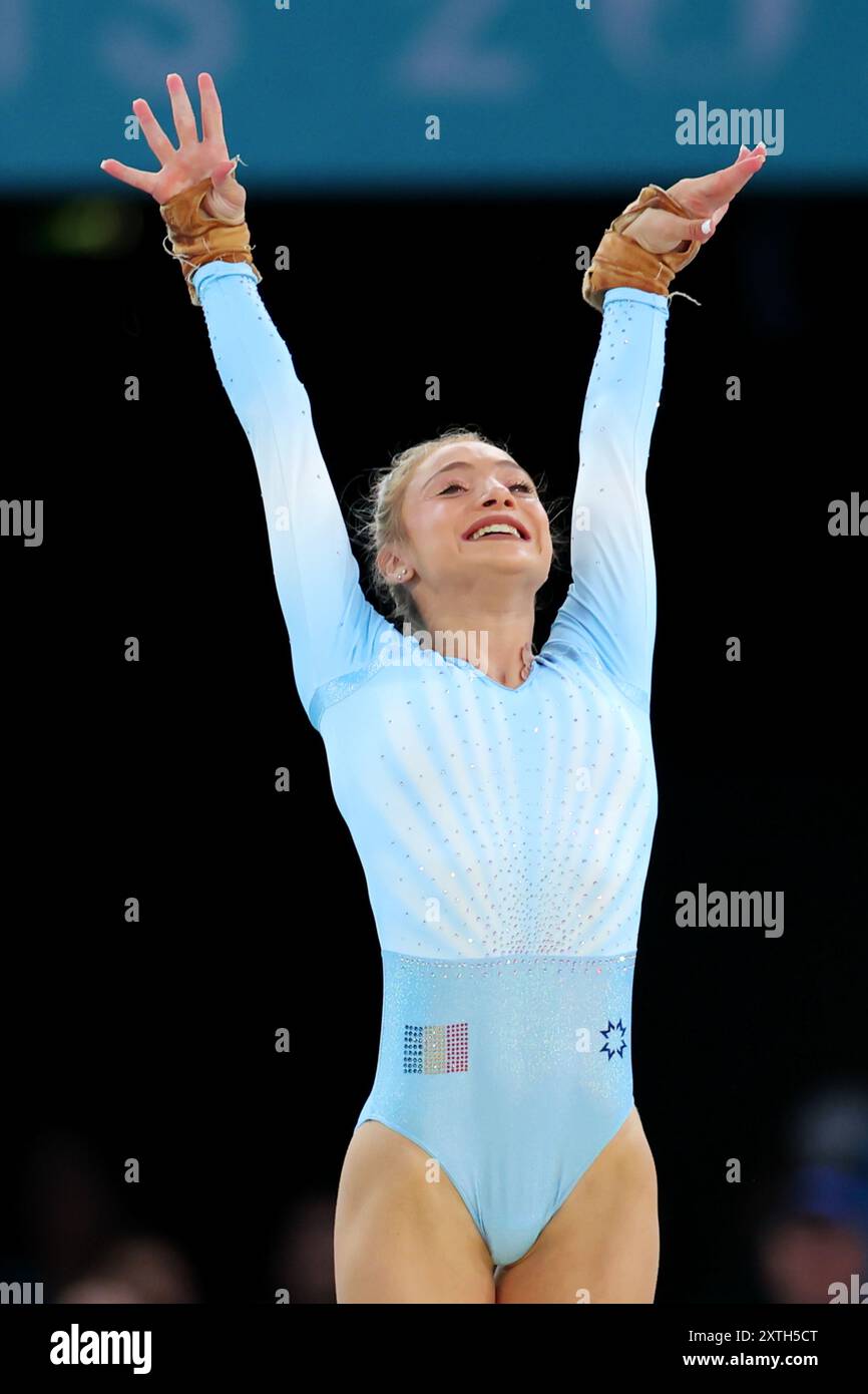 Paris France 5th Aug 2024 Sabrina Maneca Voinea Rou Gymnastics Artistic Womens