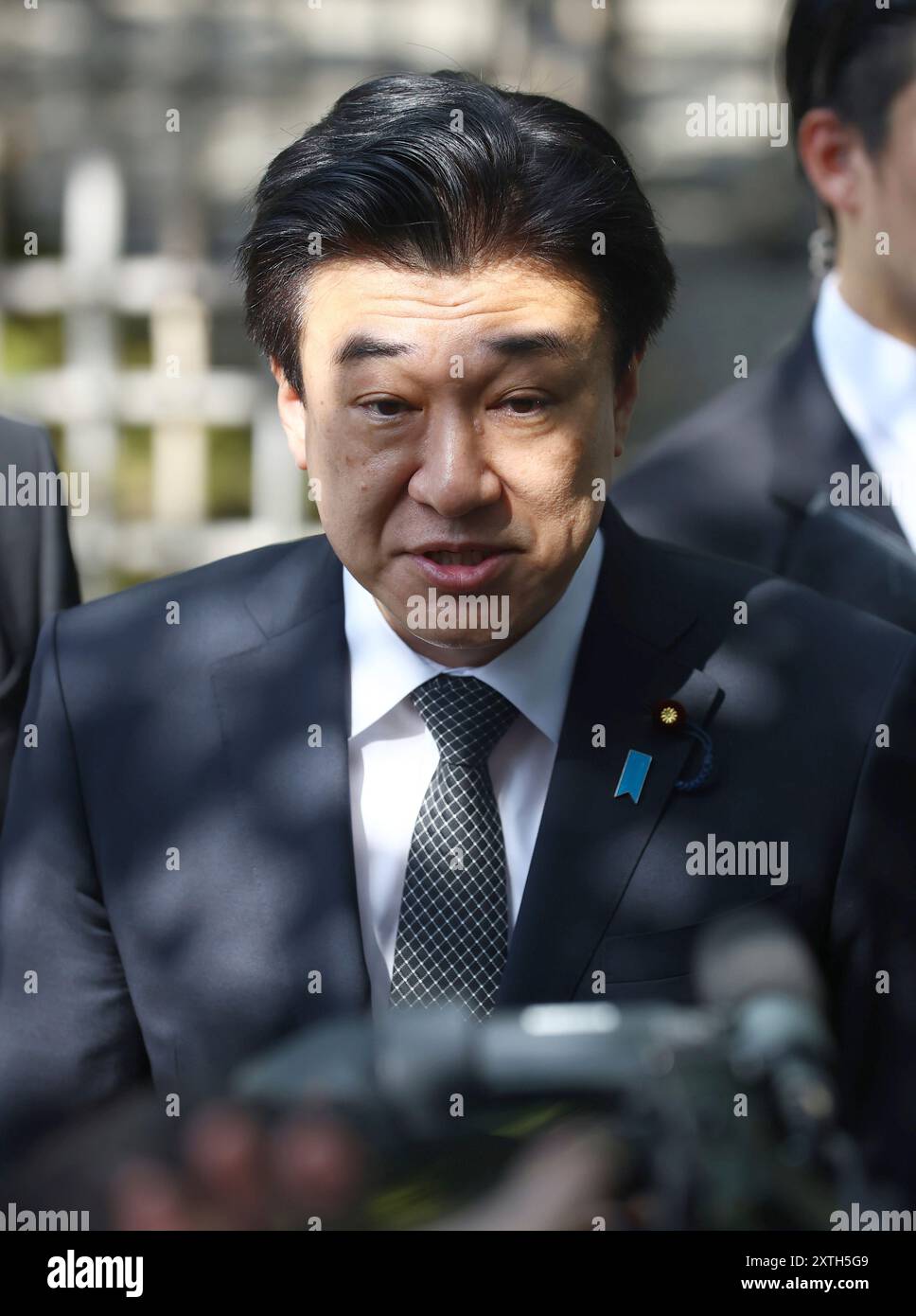 Minoru Kihara, Defense Minister, visits Yasukuni Jinja Shrine in ...