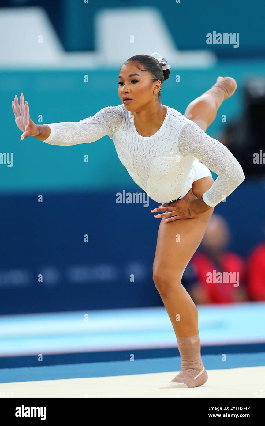Paris, France. 5th Aug, 2024. Jordan Chiles (USA) Gymnastics - Artistic ...