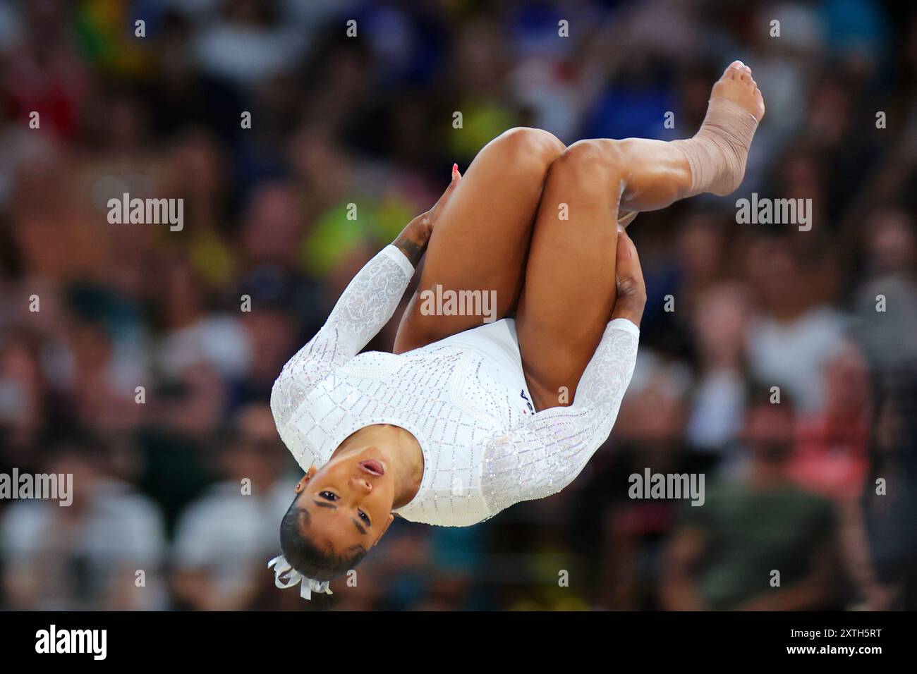 Paris, France. 5th Aug, 2024. Jordan Chiles (USA) Gymnastics - Artistic ...
