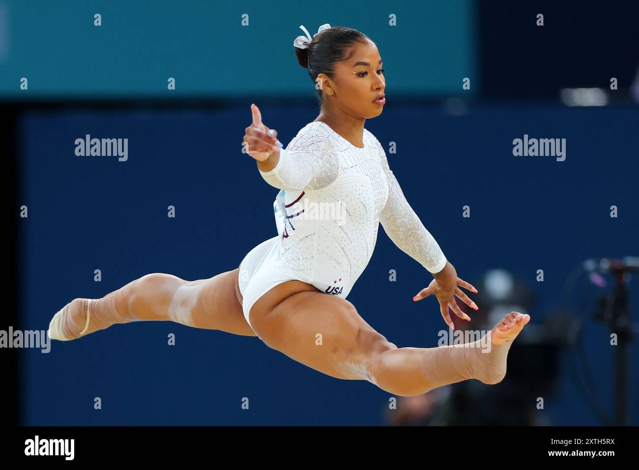 Paris, France. 5th Aug, 2024. Jordan Chiles (USA) Gymnastics - Artistic ...
