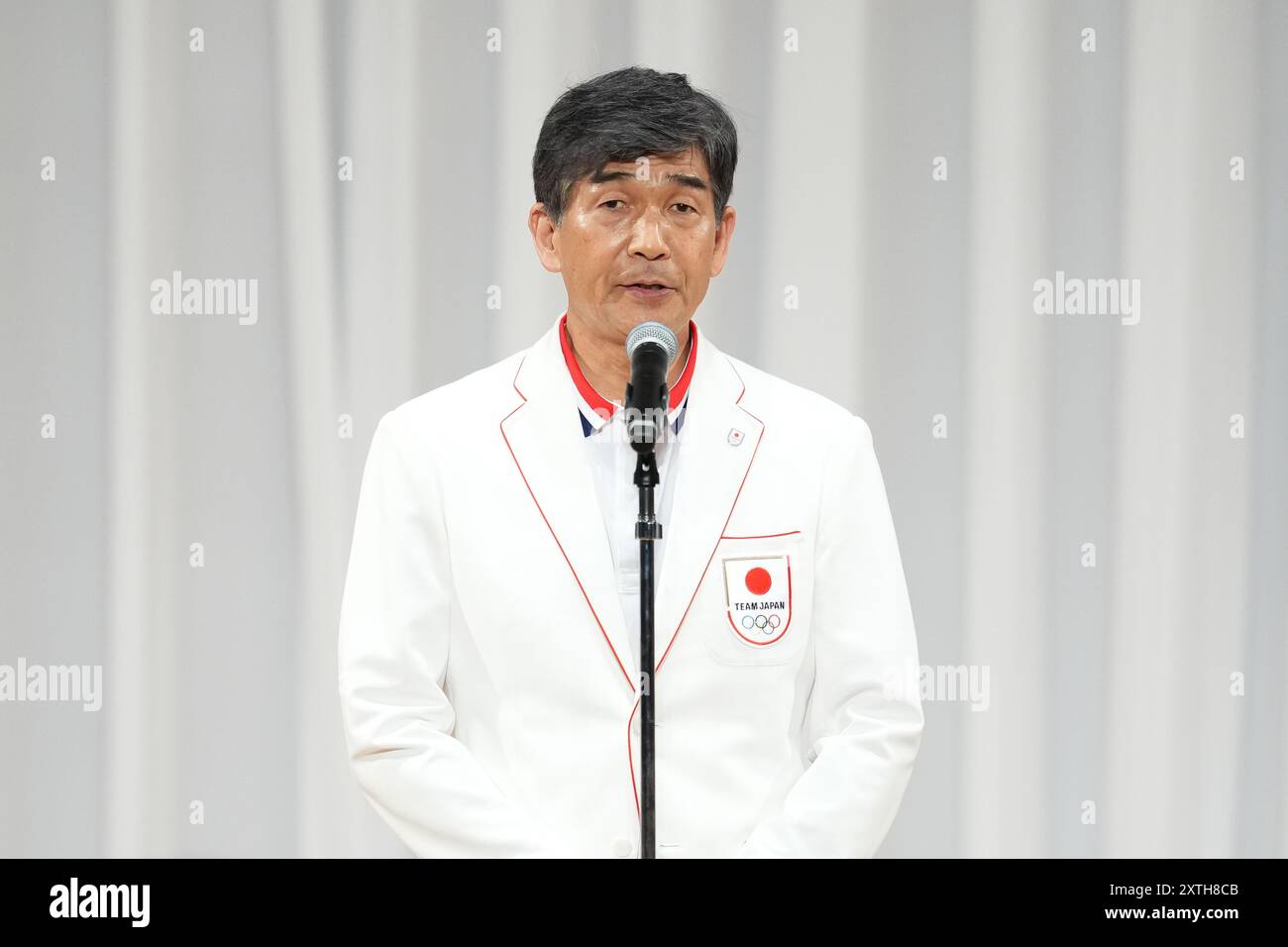 Mitsugi Ogata, AUGUST 14, 2024 : Paris 2024 Olympic Japan Delegation ...
