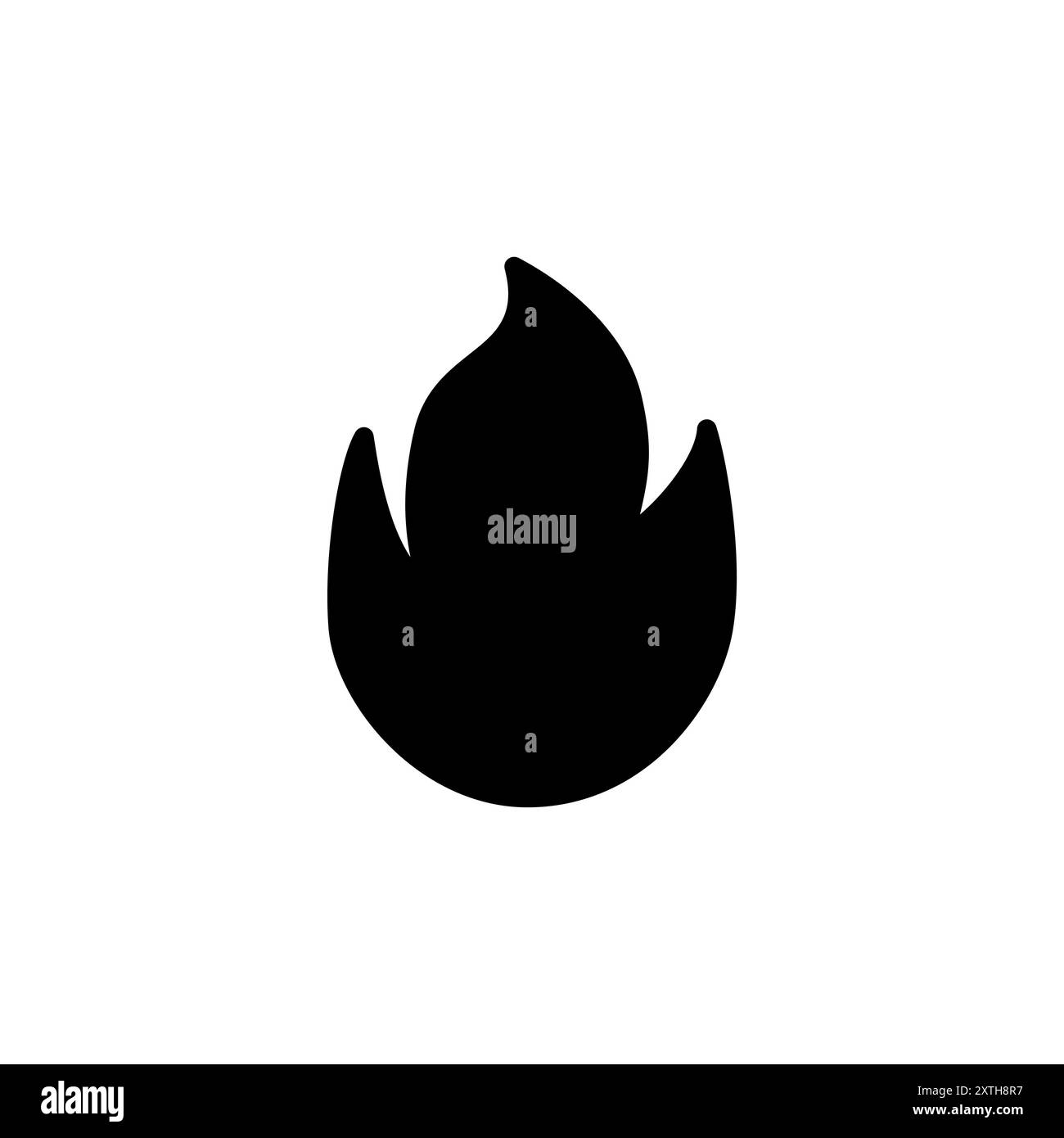 Fire icon logo design. fire sign and symbol Stock Vector Image & Art ...