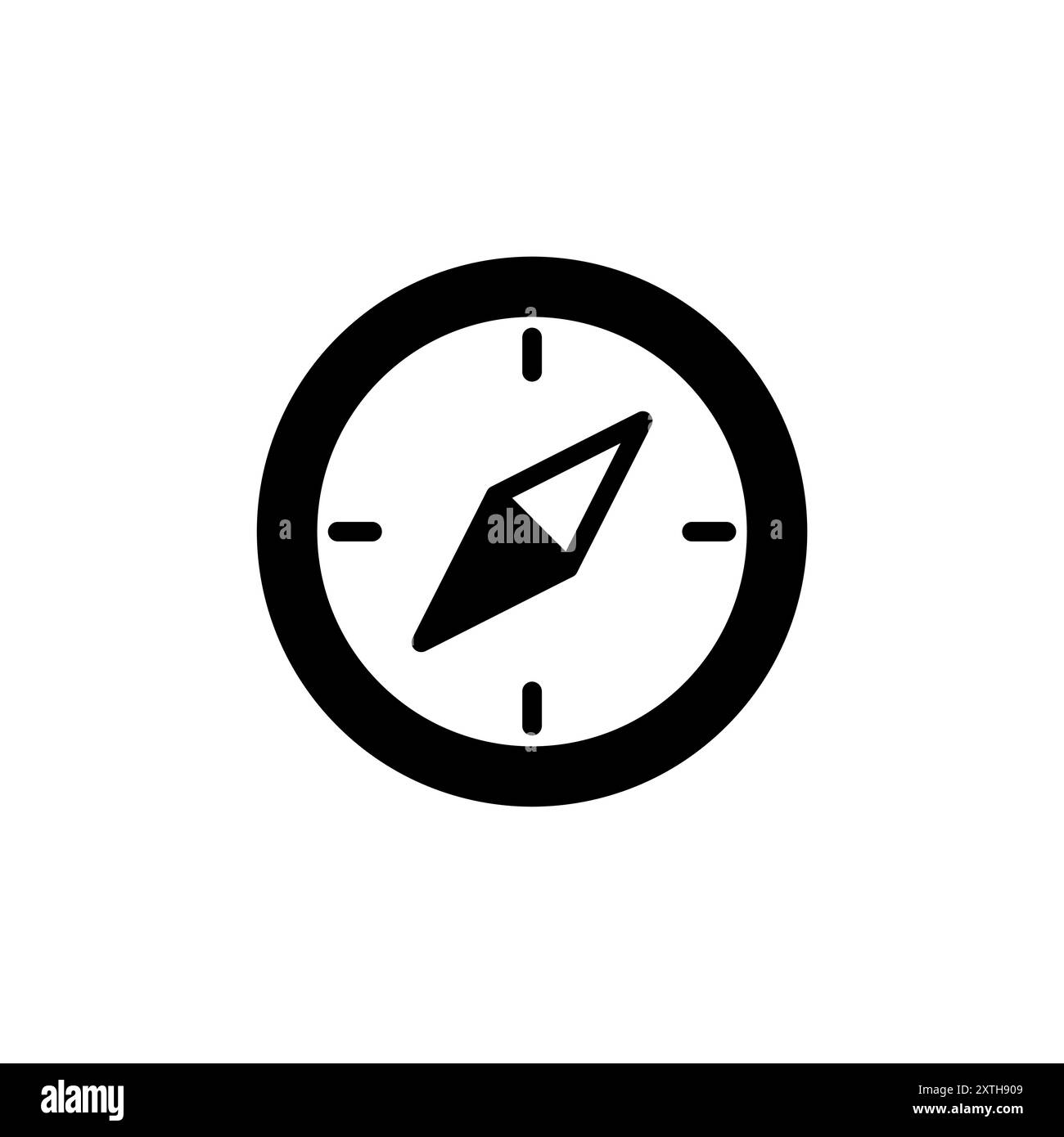 Compass icon logo design. arrow compass icon sign and symbol Stock ...