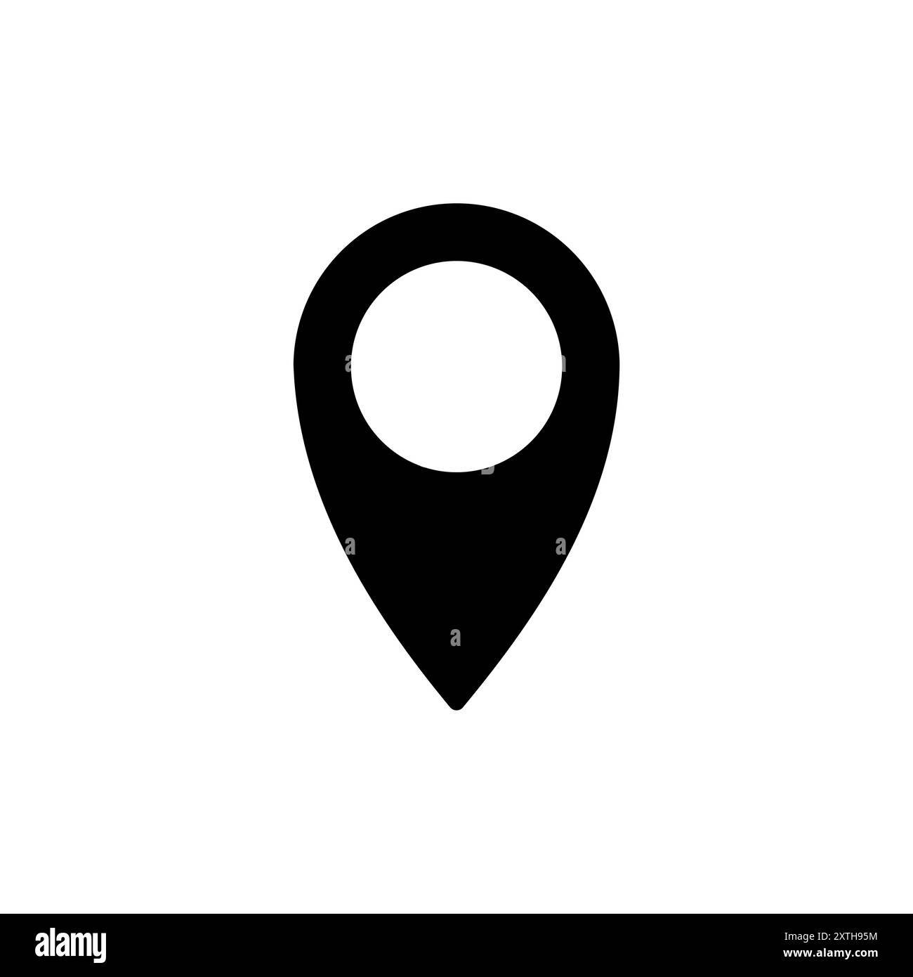 Pin icon logo design. Location sign and symbol. destination icon. map ...