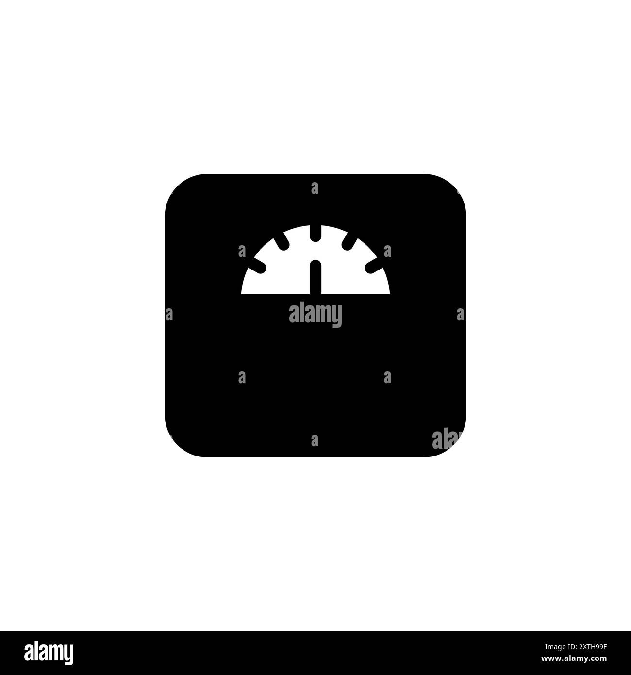 Scales icon logo design. Weight scale sign and symbol Stock Vector ...