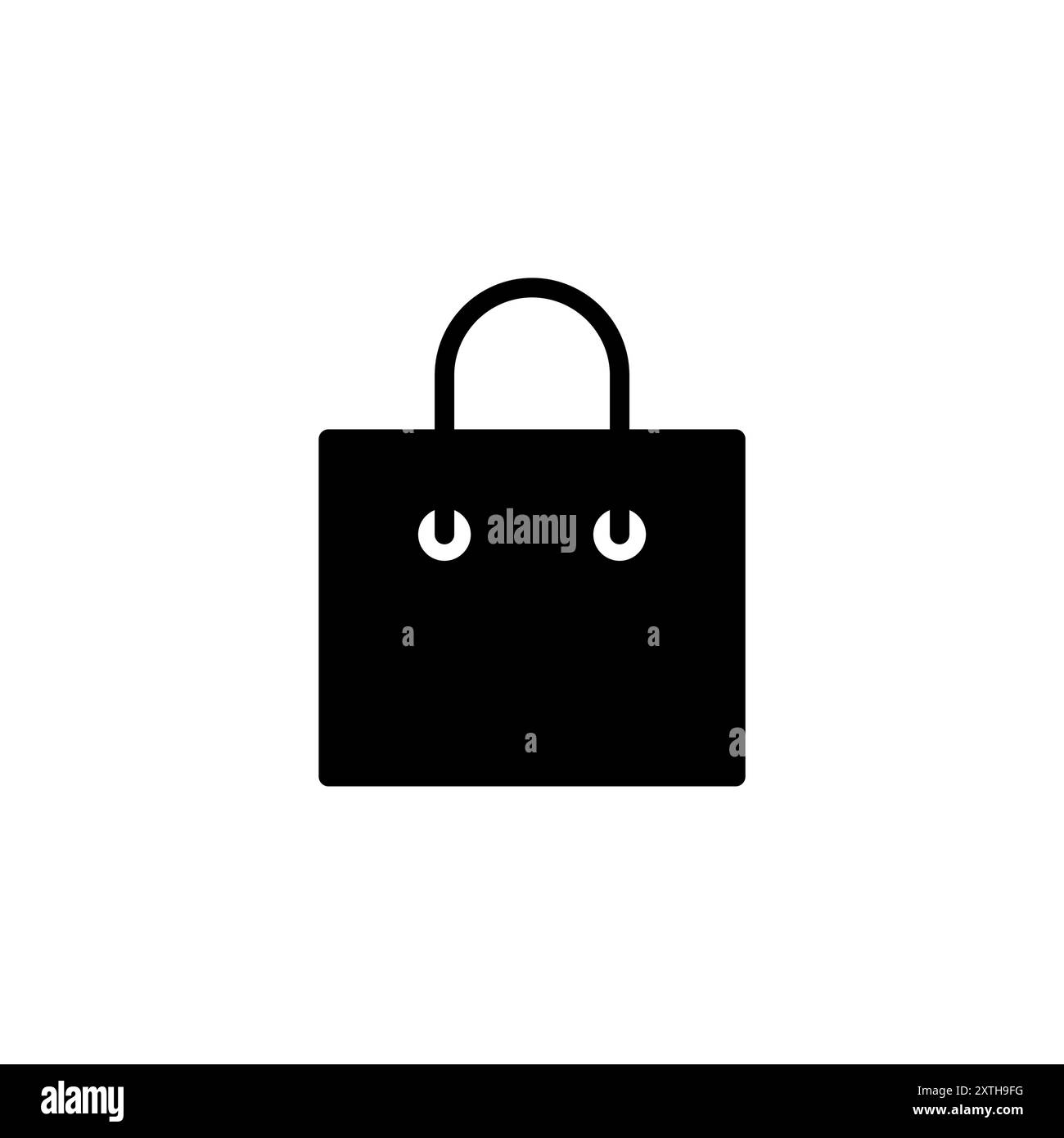 Shopping bag icon logo design. shopping sign and symbol Stock Vector ...