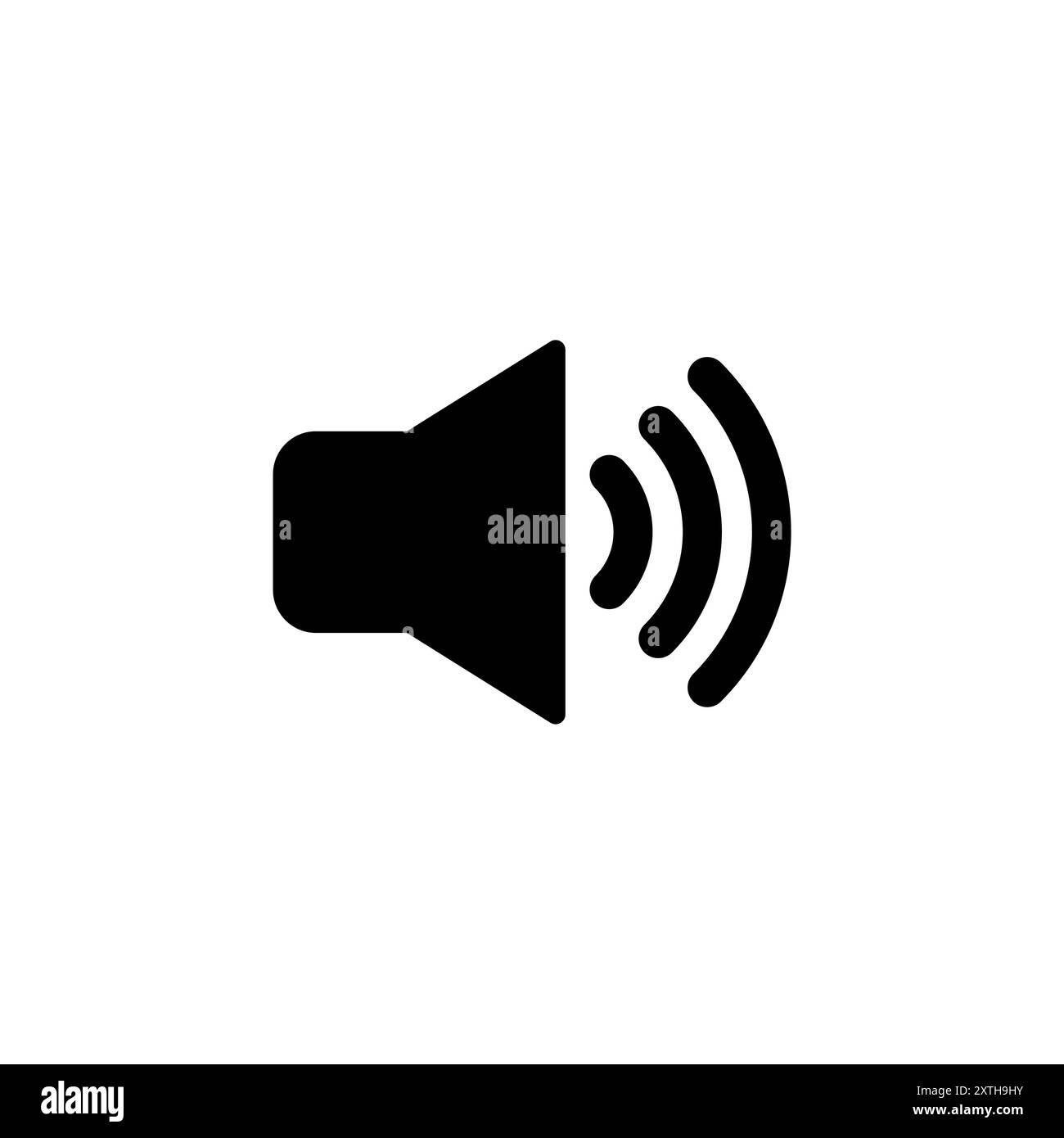 Speaker icon logo design. volume sign and symbol. loudspeaker icon ...