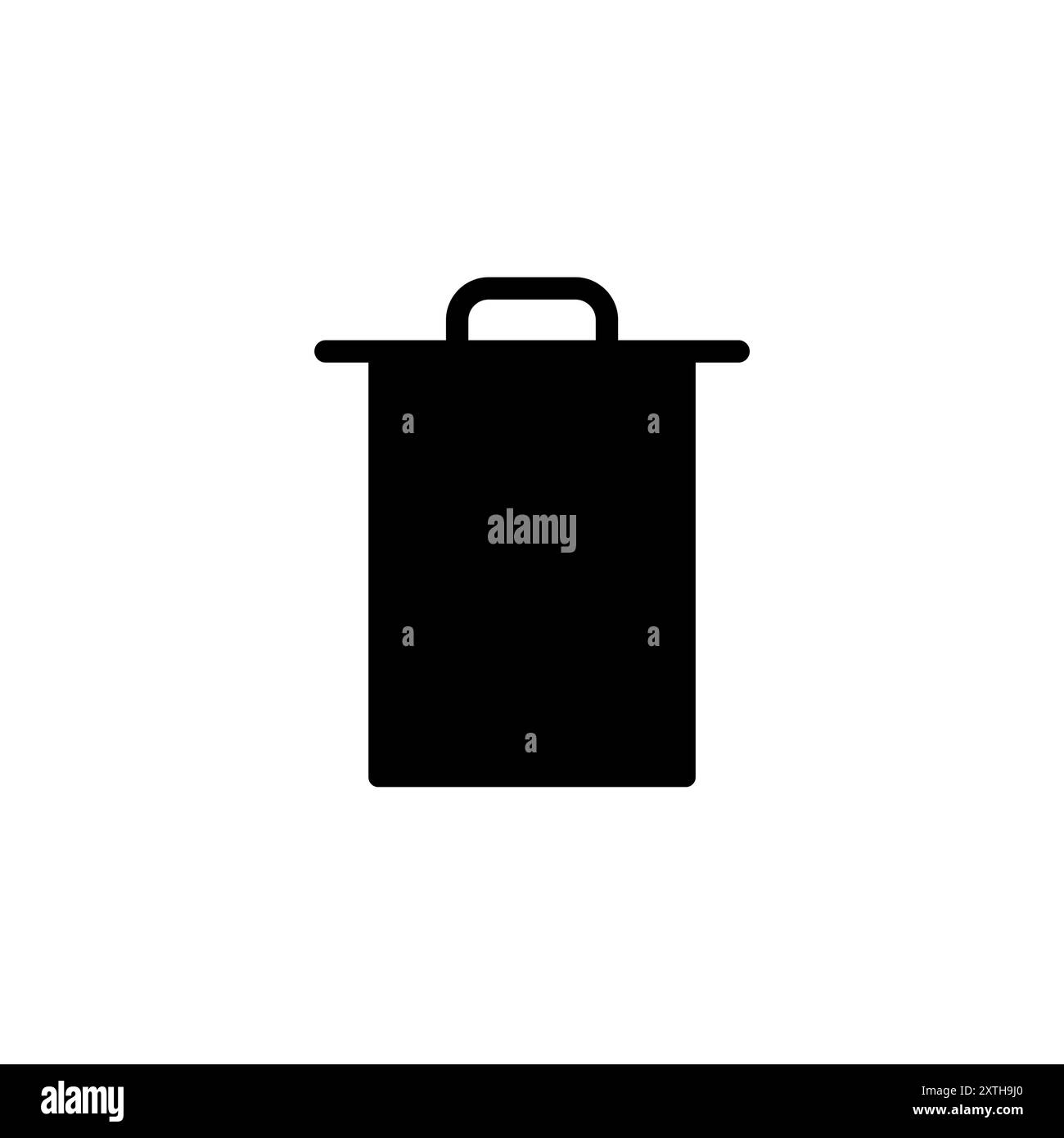 Trash icon logo design. trash can icon. delete sign and symbol Stock ...