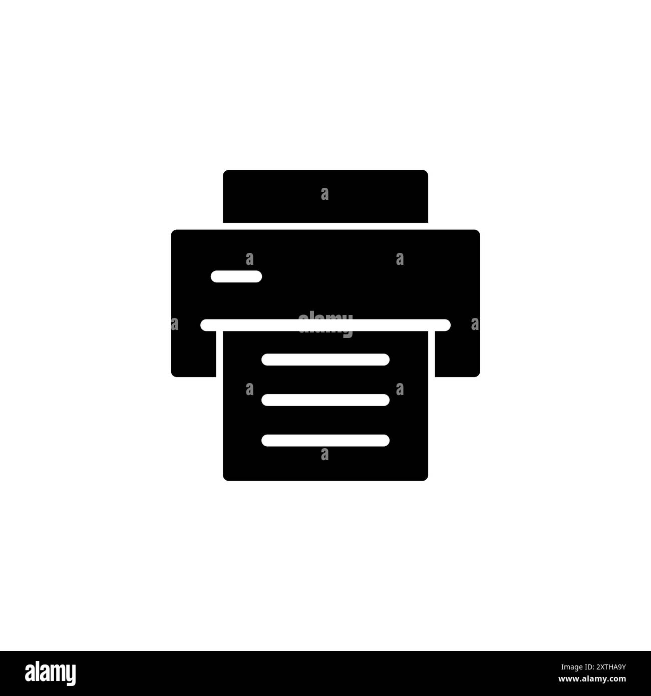 Print icon logo design. printer sign and symbol Stock Vector Image ...