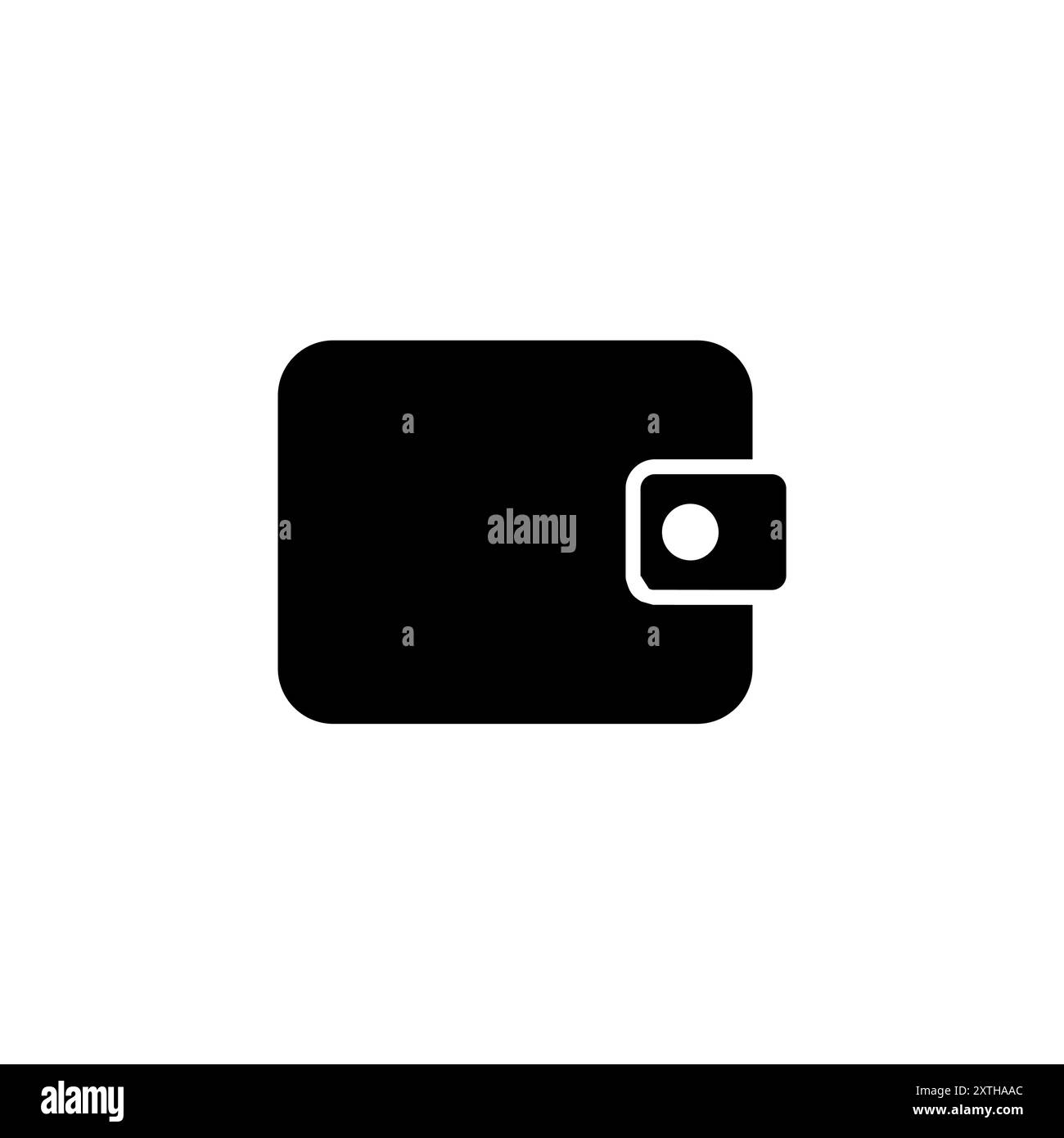 Wallet icon logo design. wallet sign and symbol Stock Vector Image ...