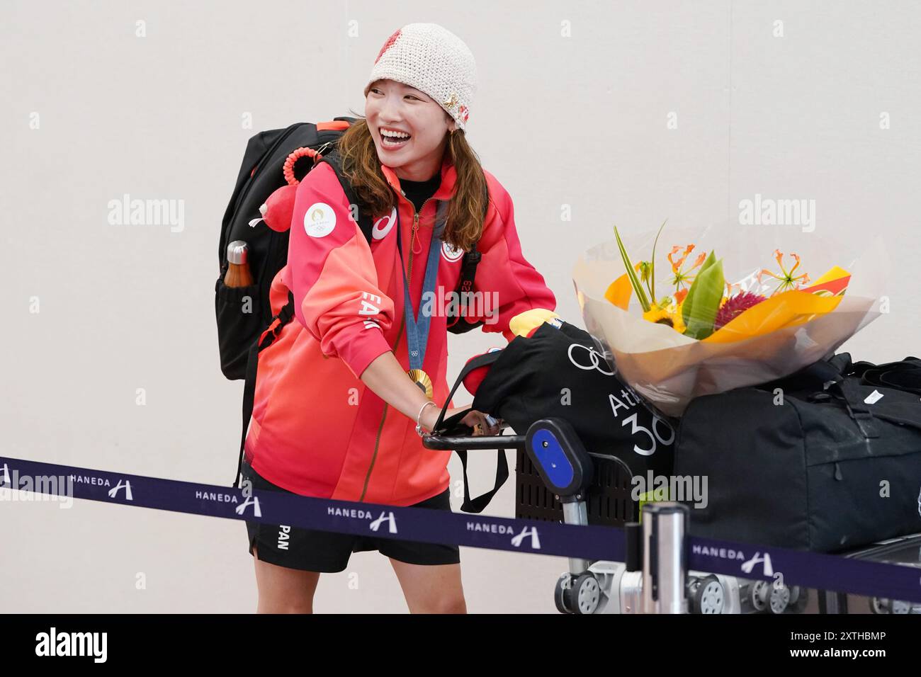 Haneda Airport, Tokyo, Japan. 13th Aug, 2024. Ami Yuasa (JPN), AUGUST ...