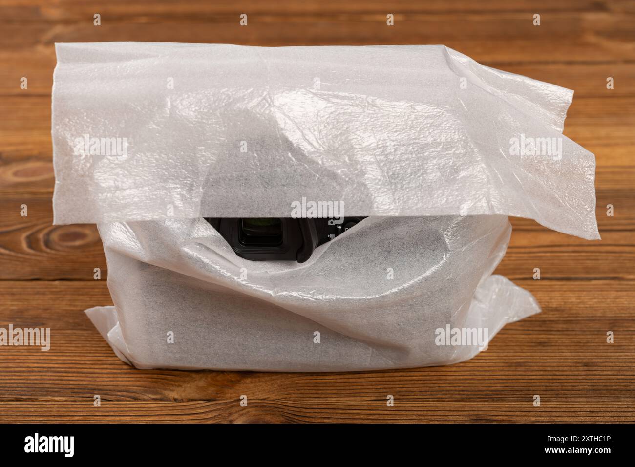 a camera inside a bag Stock Photo - Alamy