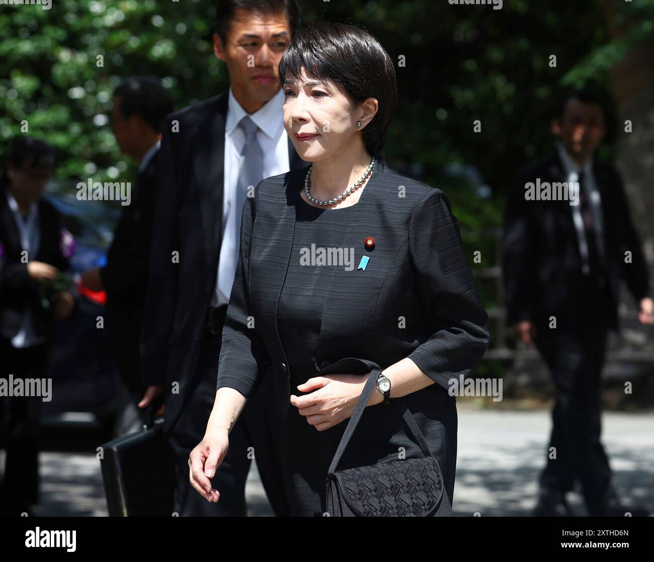 Sanae Takaichi, economic security minister, visits Yasukuni Jinja ...