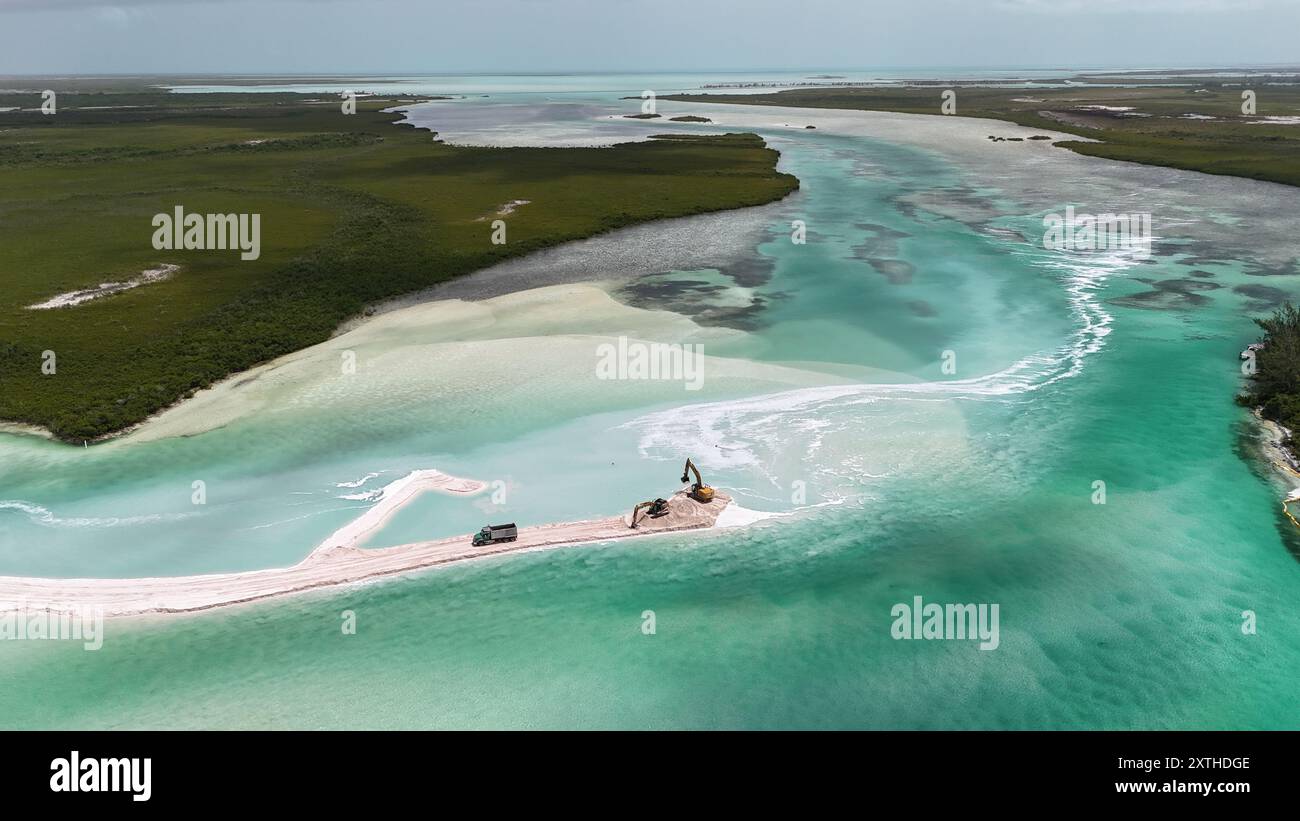 Turks and caicos aerial hi-res stock photography and images - Alamy