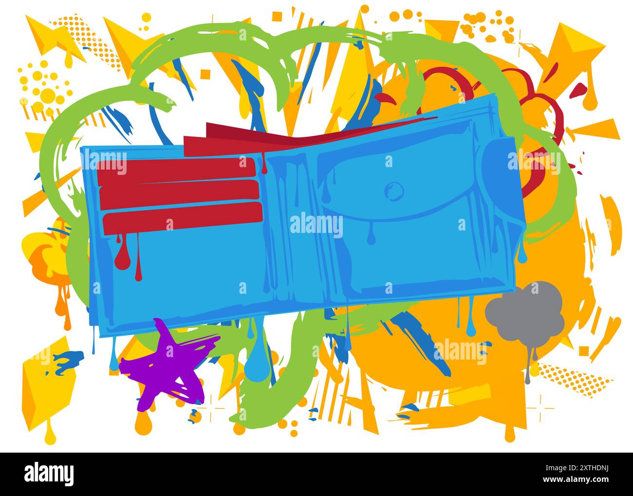 Graffiti illustration hi-res stock photography and images - Alamy