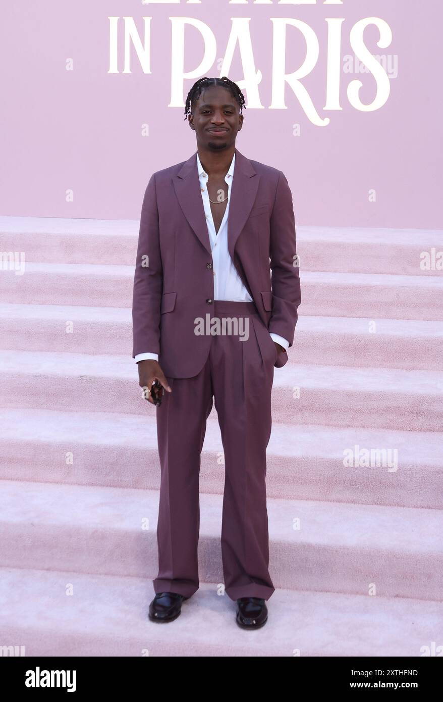 Los Angeles, USA. 14th Aug, 2024. Samuel Arnold attends the Premiere of ...