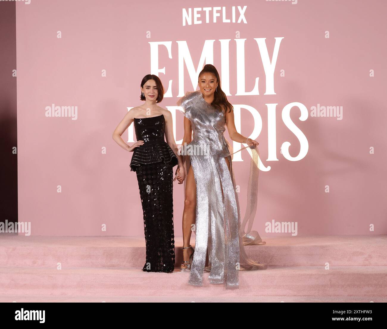 Los Angeles, USA. 14th Aug, 2024. Lily Collins, Ashley Park attend the ...