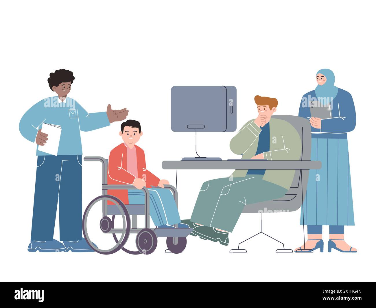 diversity in a workplace participation equal respect each other make ...