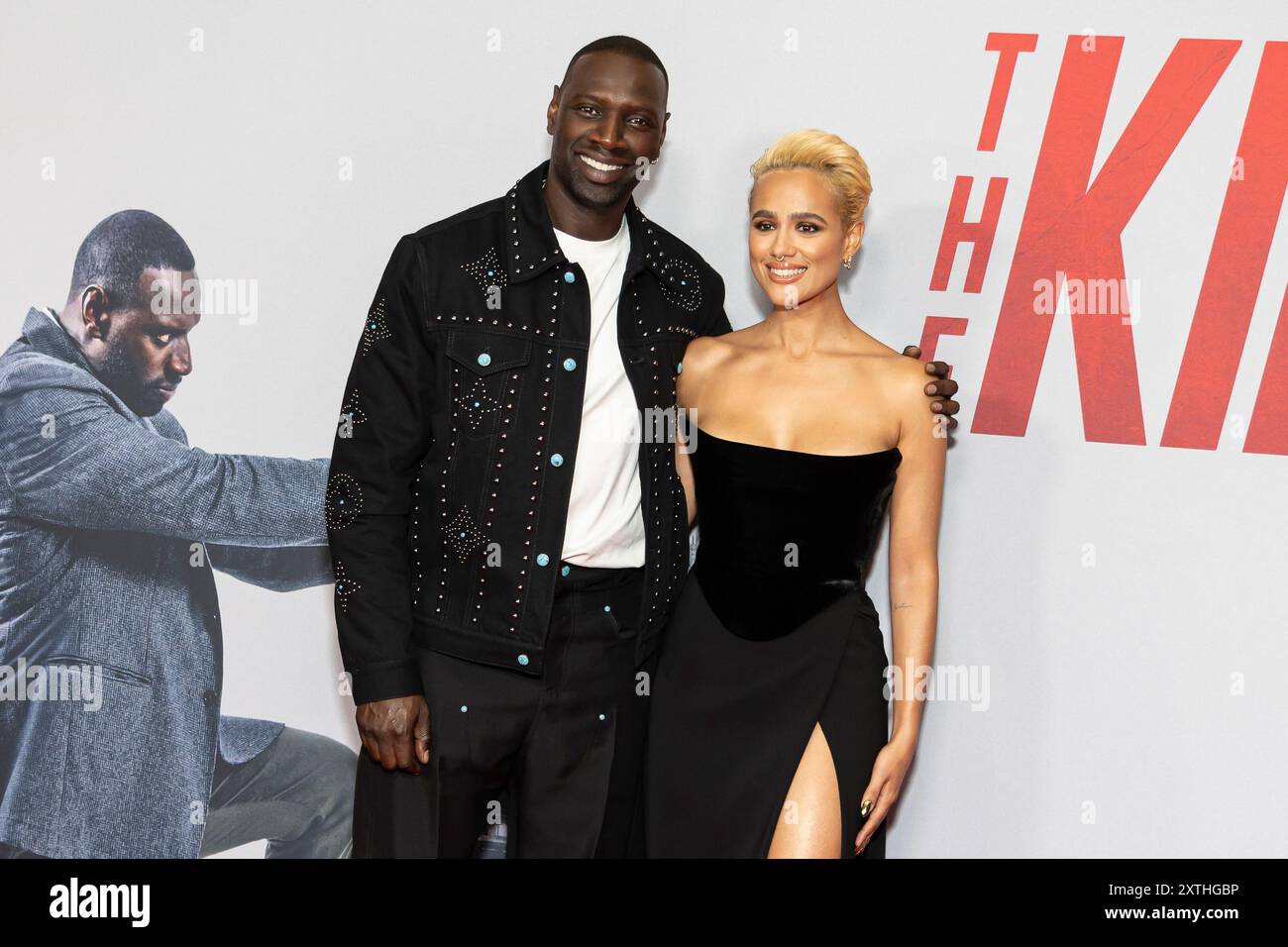 Los Angeles, USA. 14th Aug, 2024. Omar Sy and Nathalie Emmanuel attend ...